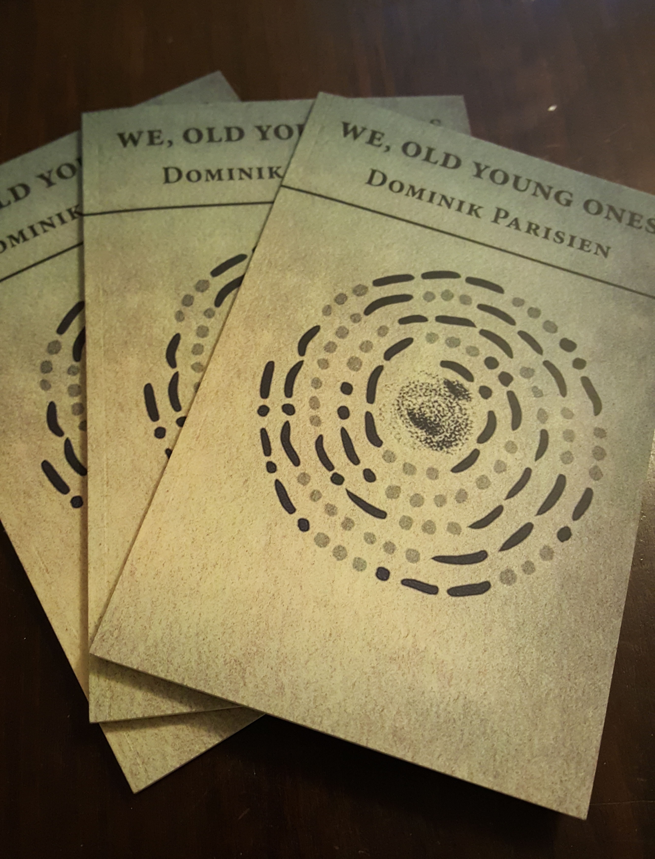 My chapbook is here! and some online poems – Dominik Parisien